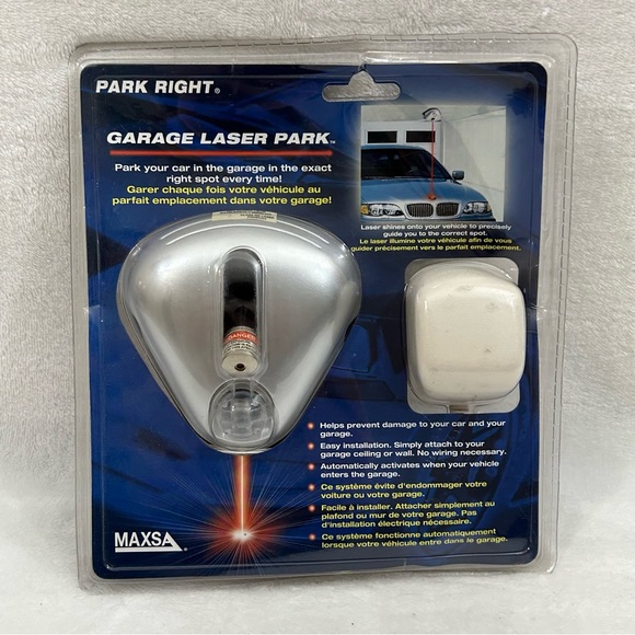 Maxsa | Other | Maxsa Park Right Garage Laser Park Helper New Sealed ...